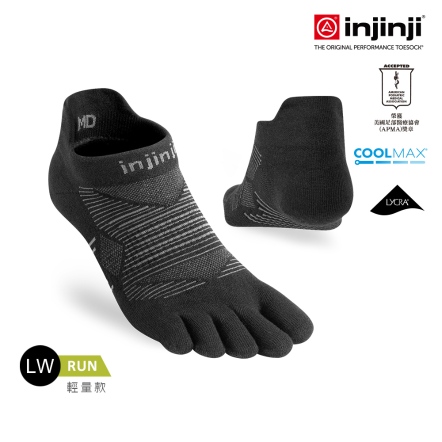 Run輕量吸排五趾隱形襪FX-LW